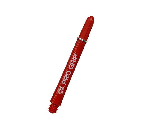 TARGET PRO GRIP NYLON DART SHAFTS - MEDIUM RED – NineDartOut